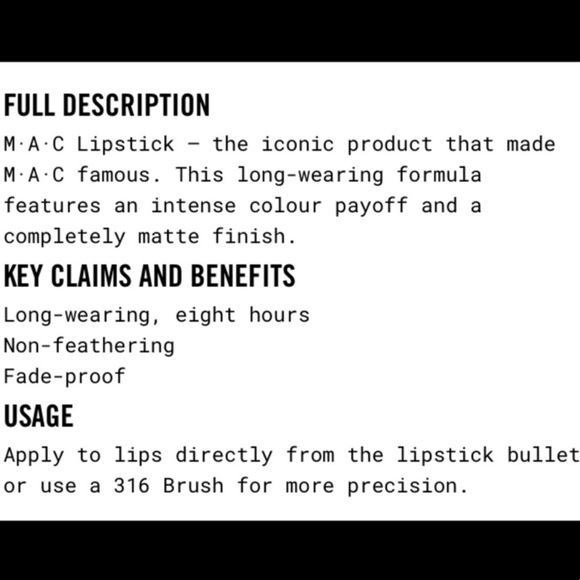 MAC Cosmetics | Makeup | Mac Matte Lipstick Modern Temptress | Poshmark